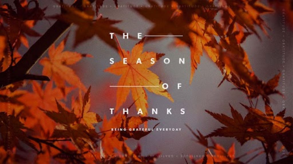 The Season of Thanks - Trinity Church - Stanton, Michigan